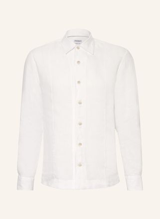 Brunello Cucinelli Brunello Cucinelli Leinenhemd Comfort Fit weiss