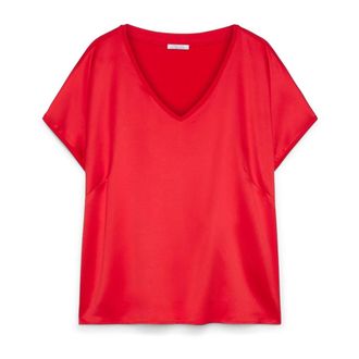 Fiorella Rubino Damen, Blusen & Hemden, Rot, XLGr&ouml;&szlig;e