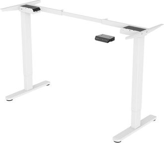 SVITA Svita - dobon structure de bureau &eacute;lectrique double moteur blanc