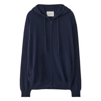 Lisa Yang Zip Cardigan - - Knitwear - Herren - Blau - L