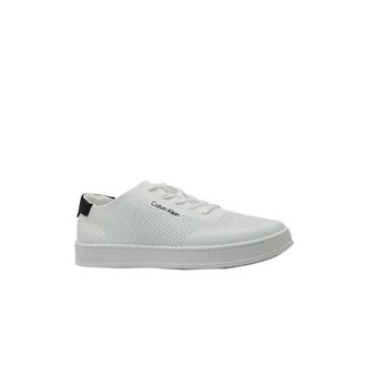 Calvin Klein Textilsneakers - Patch-Logo - - Shoes - Herren - Wei&szlig; - 41 EU