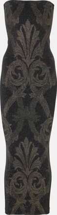 Wolford X Etro Midikleid aus Lamé