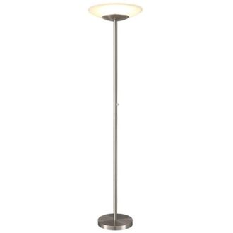 Lindby Led Lampadaire &agrave; intensit&eacute; variable Ragna en verre pour salon & salle &agrave; manger