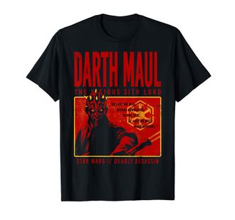Star Wars Halloween Darth Maul The Vicious Sith Lord T-Shirt