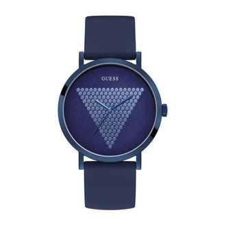 Guess Imprint Uhr - - Accessories - Herren - Blau - ONE SIZE