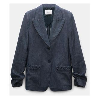 Dorothee Schumacher Homme, Vestes, Bleu, Taille: L Veste en denim Fluid