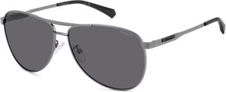 Polaroid Homme, Accessoires, Gris, Taille: 62 MM PLD 2160/G/S/X Kj1(M9) Lunettes de soleil
