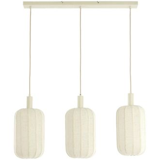 Light & Living Light & Living - suspension - Tufia - beige cr&egrave;me - textile