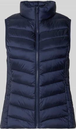 Jake*s Casual Regular Fit Weste mit Stehkragen