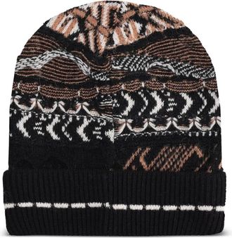 Laneus bonnet bicolore - Noir