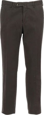 PT01 Pt01, Homme, Pantalons, Brun, Taille: 2XL Slim-fit Pantalons