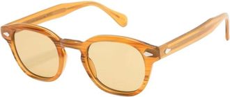 Moscot unisex, Accessoires, Brun, Taille: 46 MM Lunettes de soleil Lemtosh Base 2 Sun