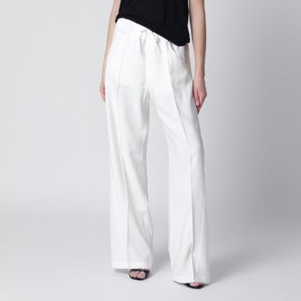 Darkpark White Iris trousers in cr&ecirc;pe