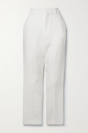 Chlo&eacute; Leinenhose - Wei&szlig;