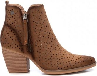 Refresh Bottines Femme Taupe - Chaussures confortables et polyvalentes - Mode décontractée - Modèle 17251903 (Taille36)