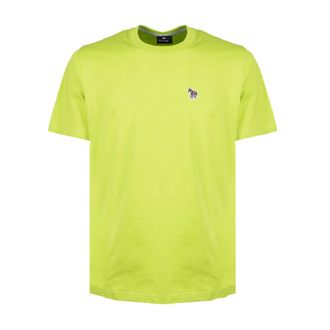 Paul Smith Homme, Tops, Vert, Taille: 2XL T-shirt Logo Zèbre Vert Citron