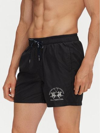 La Martina La Martina Badeshorts Clint MAM001 PL115 Schwarz Regular Fit