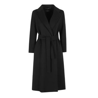 Max Mara Damen, M&auml;ntel, Schwarzk, 3XSGr&ouml;&szlig;e