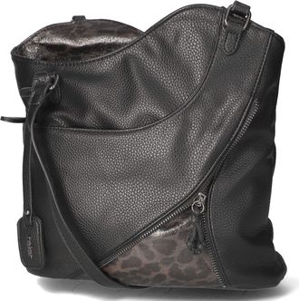 Rieker H1025-01 Handtasche Synthetik Damen in schwarz-kombi - Gr. S