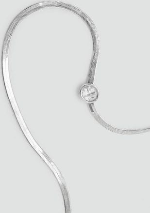 Mango Ceinture cha&icirc;ne avec breloque argent - Femme - M - MANGO