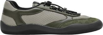Prada Speedrock Sneakers - - Shoes - Damen - Gr&uuml;n - 38 EU