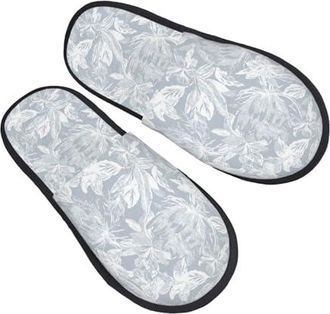 Generic Chaussons Femme Homme Fleur Abstraite Chaussons DIntérieur Lavable Doux Chaude Pantoufles, Pour Intérieur Extérieur, Fête, Femmes, M