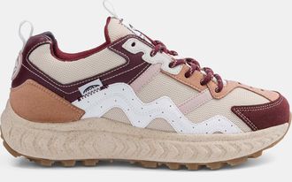 Moea Herren vegan Sneaker Dune Beige Bordeaux