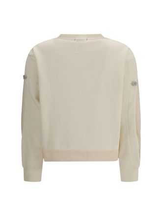 Parajumpers Womens Reona Sweatshirt Moonbeam Polyester; Cotton; Polyamide Sweatshirts Sweater