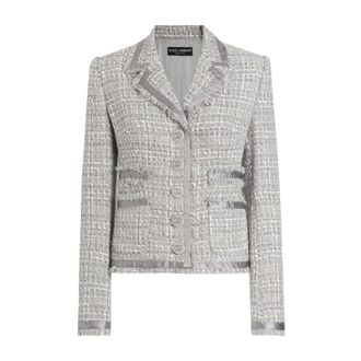 Dolce & Gabbana Damen, Jacken, Grau, MGr&ouml;&szlig;e