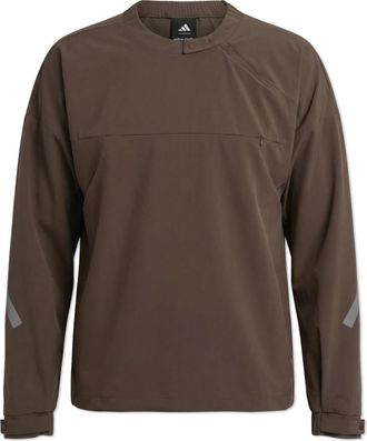 adidas Homme, Tops, Brun, Taille: 2XL T-shirt &agrave; manches longues