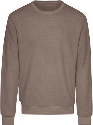 Trigema Sweatshirt TRIGEMA Sweatshirt in Waffeloptik