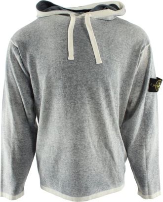 Stone Island Homme, Sweatshirts et sweats &agrave; capuche, Bleu, Taille: M Reversible Sweater