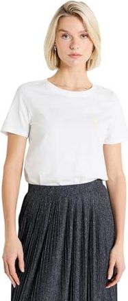 Grain de Malice T-Shirt col Rond Femme - Blanc cass&eacute; Blanc - Taille M