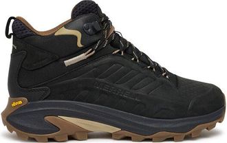 Merrell Trekkingschuhe Moab Speed 2 Leather MID Waterproof J037777 Schwarz