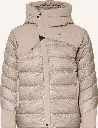 Kl&auml;ttermusen Daunenjacke R&aring; silber
