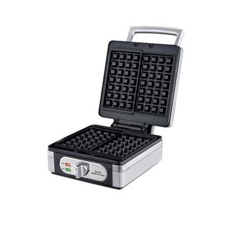 Little Balance 8384 Speed Gaufres 1400 - Gaufrier &eacute;lectrique - V&eacute;ritables gaufres belges rectangulaires croustillantes et moelleuses - Puissance 1400 W - Silver m&eacute;ta