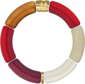 Ice Watch ICE Jewellery Bella Bracelet Red Flame Fashion Armband Rot Weiß Orange Damen (024175), Einheitsgröße, Acryl, Acryl