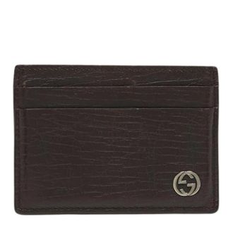 Gucci Portefeuille Vintage Pre-owned - Femme - Pre-owned - Brun - Taille: ONE Size