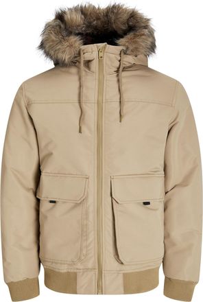 Jack & Jones JJCONSTRUCT Faux FUR Bomber