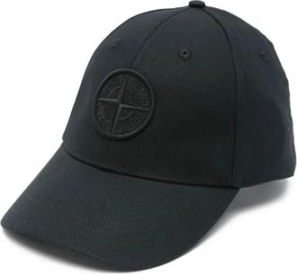 Stone Island Homme, Accessoires, Noir, Taille: ONE Size Casquette de baseball