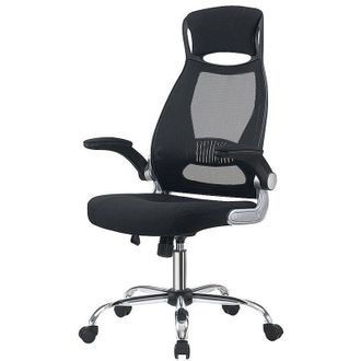 IntimaTe WM Heart Chaise De Bureau INTIMATE WM HEART - Fauteuil en Maille - Dossier Haut - Si&egrave;ge Ergonomique - Assise Rembourr&eacute;e - Hauteur R&eacute;glable - Pivotant - Noir