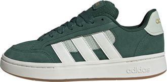 adidas Damen Grand Court Alpha Shoes, Collegiate Green/Off White/Linen Green, 42 EU