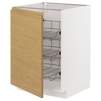 IKEA METOD Unterschrank mit Drahtk&ouml;rben