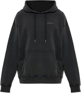 Off-white Herren, Sweatshirts & Hoodies, Schwarzk, 3XLGr&ouml;&szlig;e