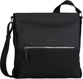 Tom Tailor Erin, Sac &agrave; bandouli&egrave;re pour Femme, Noir, m