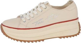 Tom Tailor Femme 5399107 Basket, Blanc cassé, 42 EU