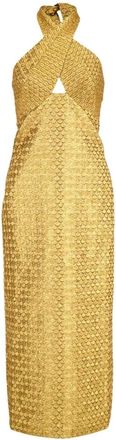 Johanna Ortiz Femme, Robes, Jaune, Taille: 34 FR Party Robes