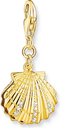 Thomas Sabo Charm-Anhänger Muschel vergoldetes Silber 1893-445-14