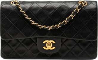 Chanel Sac bandouli&egrave;re matelass&eacute; vintage Chanel Pre-owned - Femme - Pre-owned - Noir - Taille: ONE Size