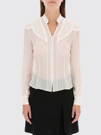 Alexander McQueen Chemise Femme couleur Ivoir